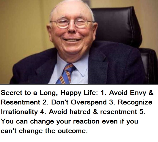 149 The Secret To Life Is To A Long And Happy Life Learn From Charlie